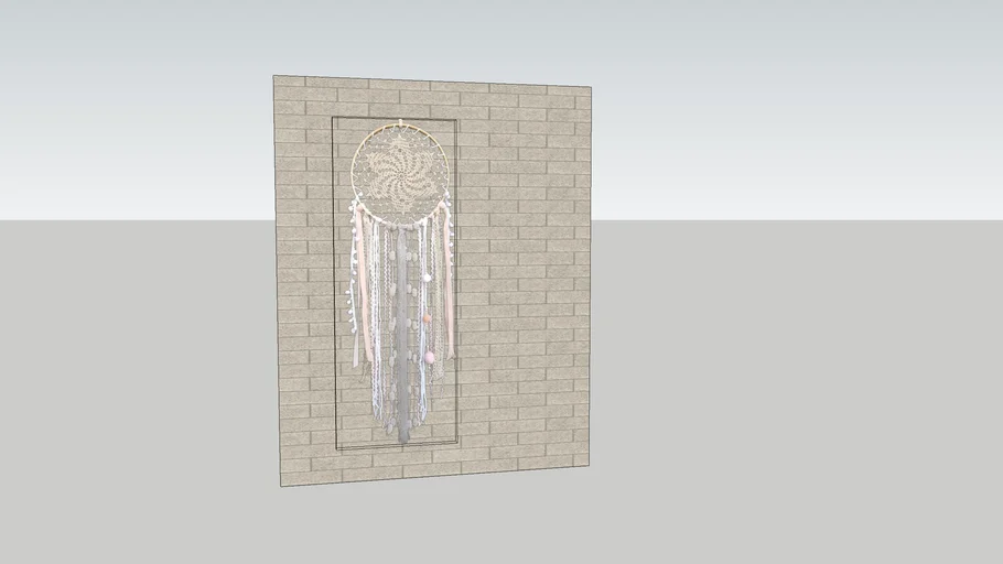 Filtro dos Sonhos Infantil (Dreamcatcher) | 3D Warehouse