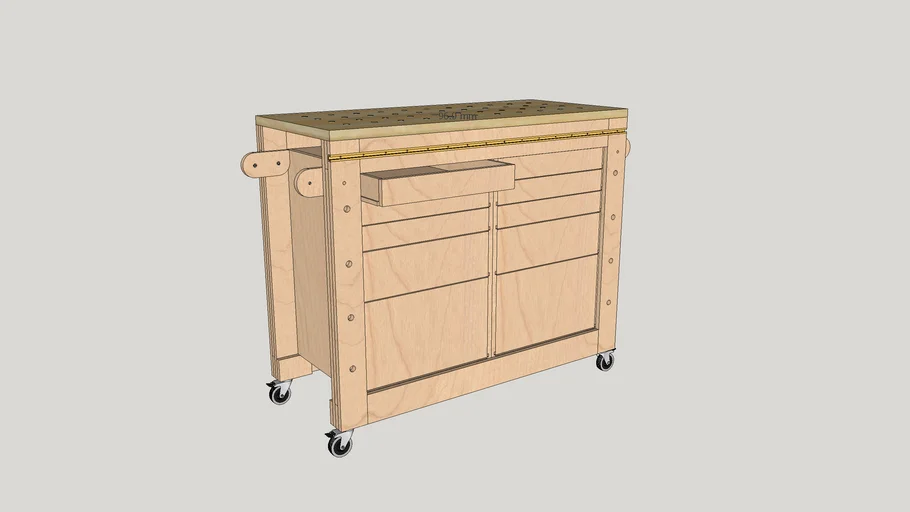 Modular Workbench MFT | 3D Warehouse