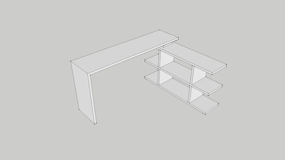 Dekoruma Pro Design Patron Workbench Right Stand | 3D Warehouse