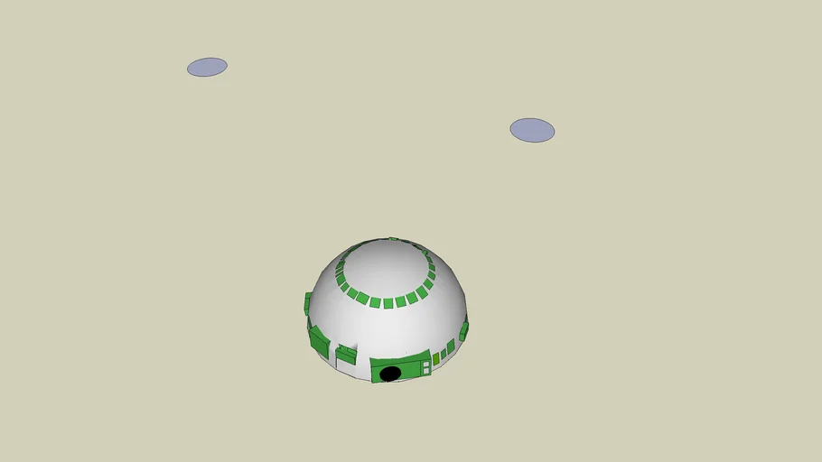 Star Wars R2-A6 Astromech Droid Dome/'Head' | 3D Warehouse