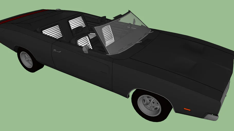 Dodge Charger convertible | 3D Warehouse