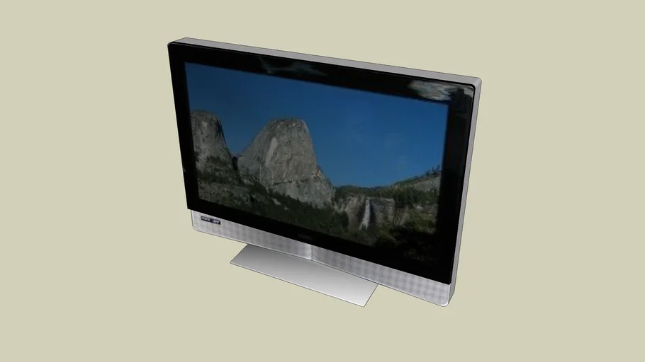 Vizio VX32L10A LCD Display | 3D Warehouse