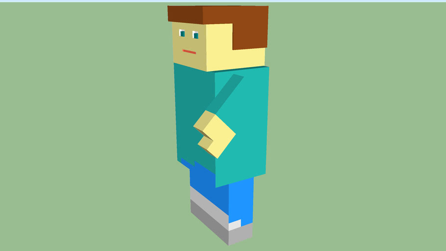 Minecraft Steve Rig | 3D Warehouse