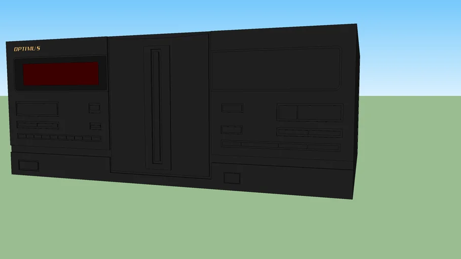 Optimus CD-6500 CD player | 3D Warehouse