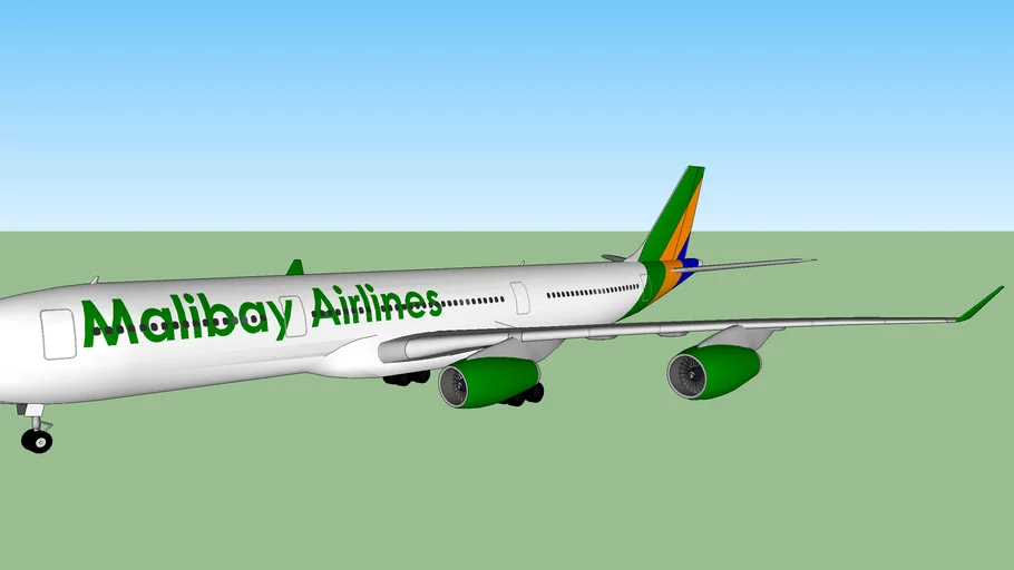 Malibay Airlines (2018F]) - Airbus A340-300 | 3D Warehouse