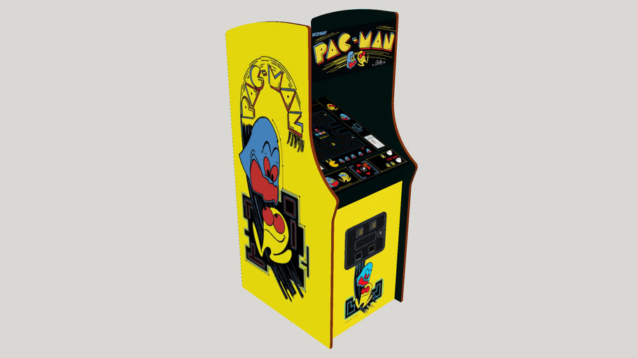 Pac-Man Arcade | 3D Warehouse