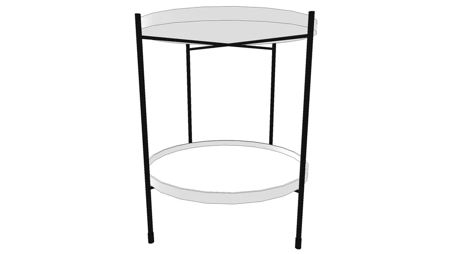 coffee table tray by BOLIA | 3D Warehouse