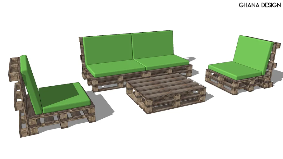 mueble pallets | 3D Warehouse