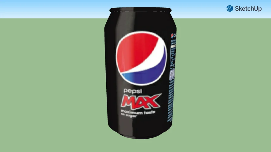 Pepsi Max can | 3D Warehouse