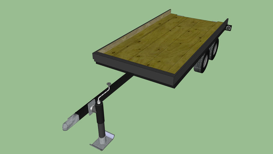 Flatbed Trailer | 3D Warehouse