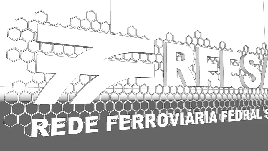 RFFSA LOGO 3D | 3D Warehouse