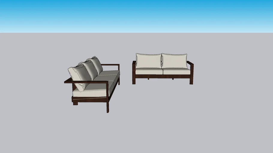 Sofá 03 | 3D Warehouse