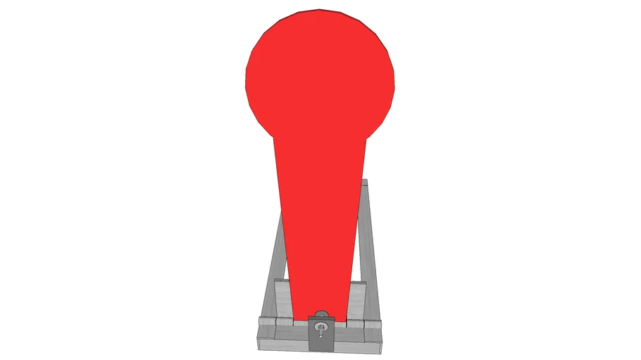 IPSC Popper red | 3D Warehouse