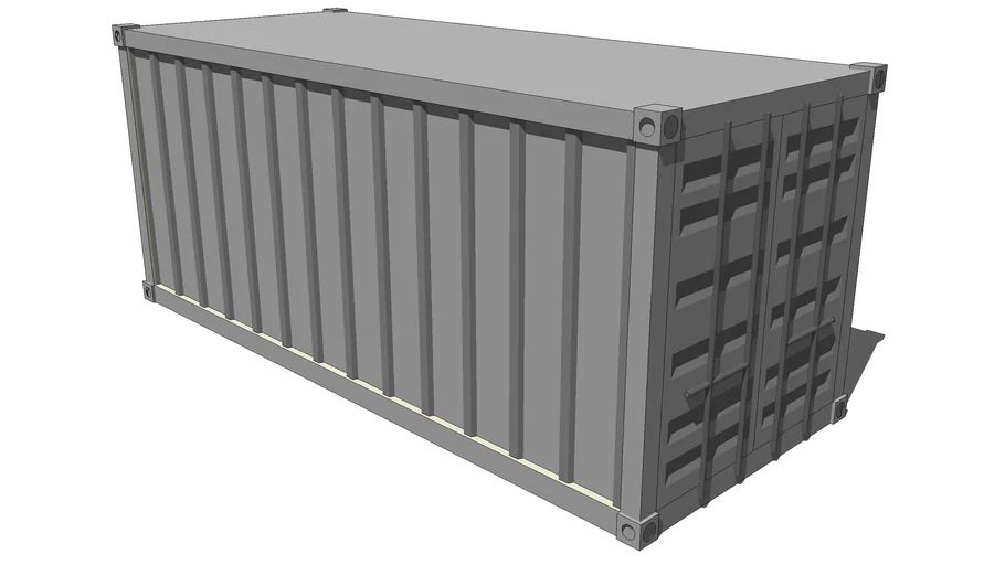 Commercial_Shipping+Container_20' | 3D Warehouse