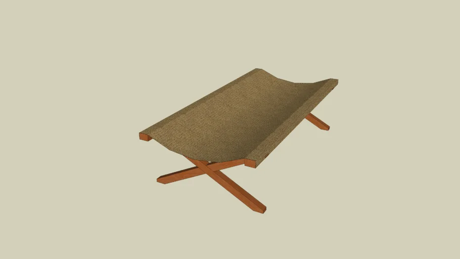 Canvas Camp Cot | 3D Warehouse