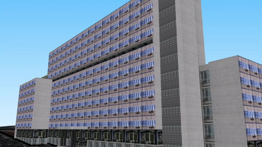Zgrada Ministarstava - Nemanjina 22-26 - Beograd,Srbija | 3D Warehouse
