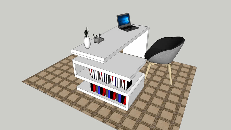 Office table - Sleek design | 3D Warehouse