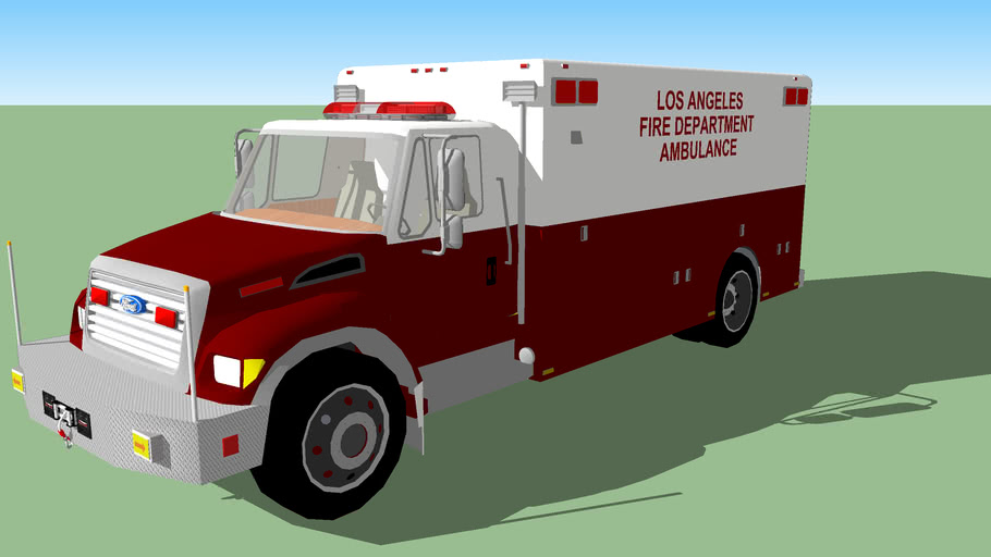LAFD Ford ALS | 3D Warehouse