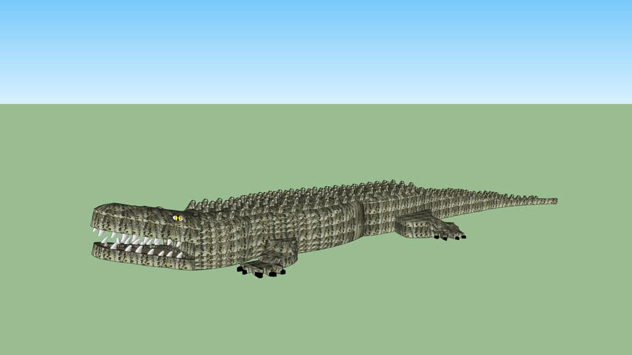 Deinosuchus Hatcheri | 3D Warehouse