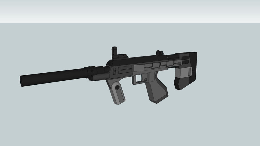 M7 Silenced SMG | 3D Warehouse