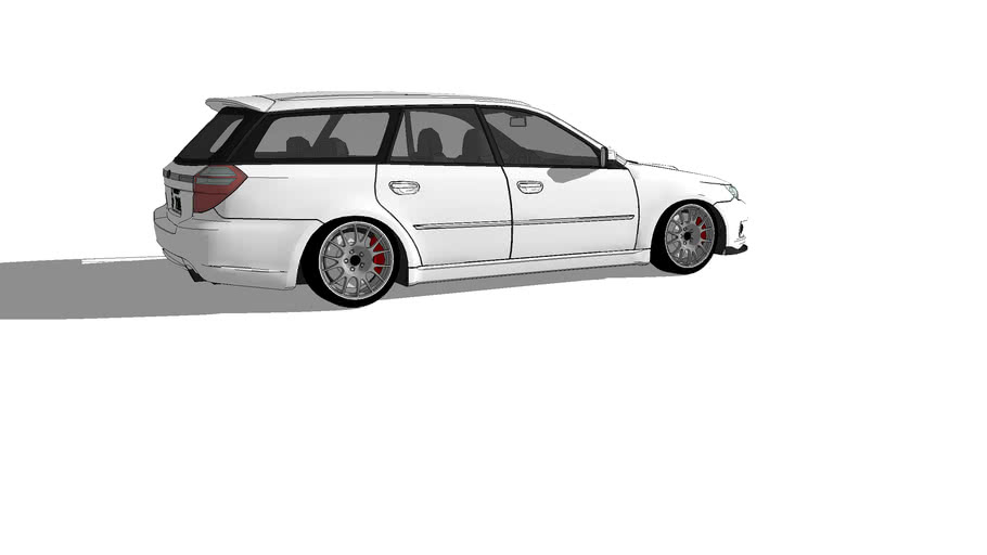 Subaru Legacy GT BP9 | 3D Warehouse