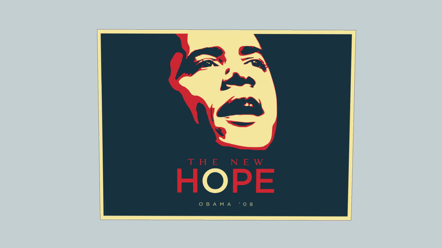 Barack Obama HOPE | 3D Warehouse