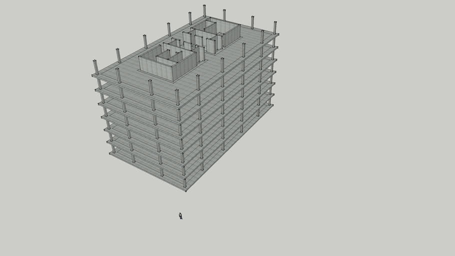 wd4 bldg 7-storeys | 3D Warehouse