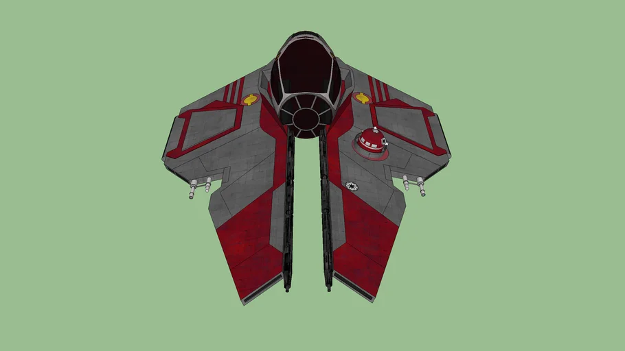 Obi Wan's Eta-2 Actis-class light interceptor | 3D Warehouse