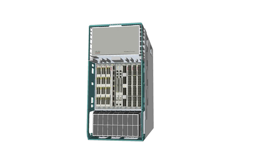 Cisco Nexus N7K switch | 3D Warehouse