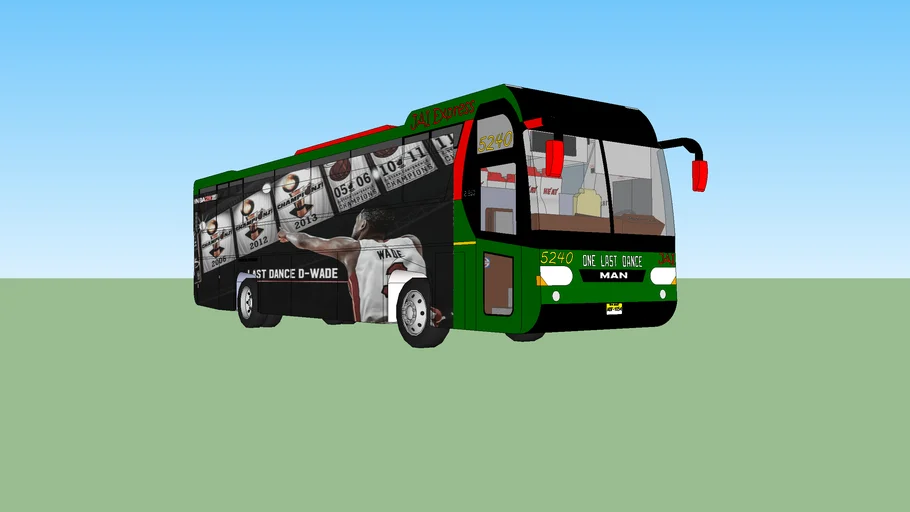 JAI Express on Del Monte Motors DM12 MAN 18.350 | 3D Warehouse