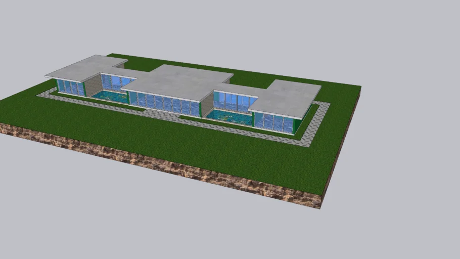 Emerald 4 pond house | 3D Warehouse