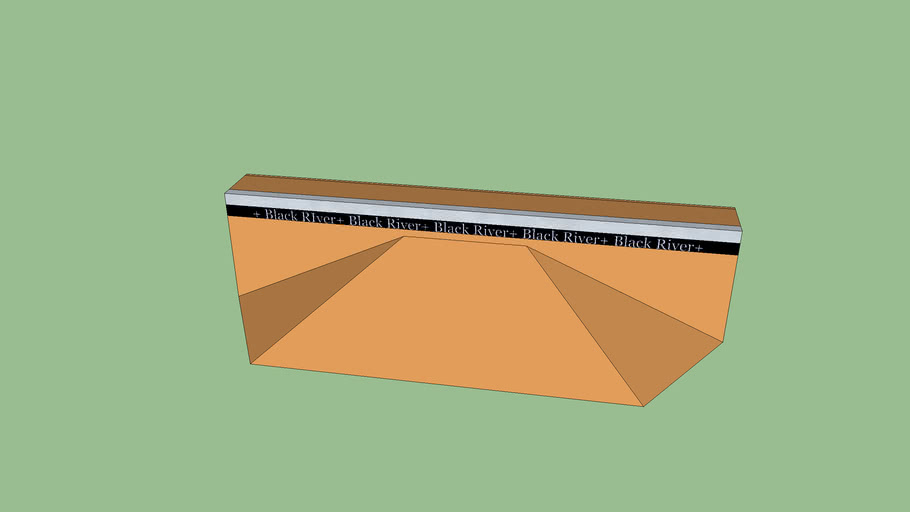 Black River Ramps- D-Rex Ledge | 3D Warehouse