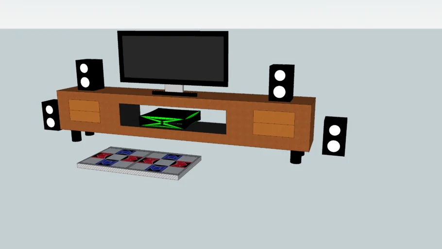 TV set | 3D Warehouse