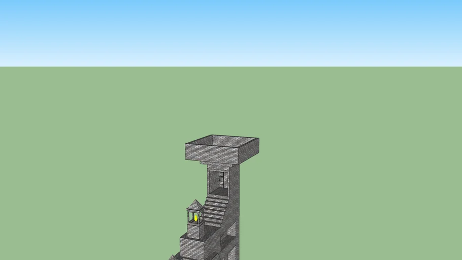 Medival lighthouse/outpost.watchtower | 3D Warehouse