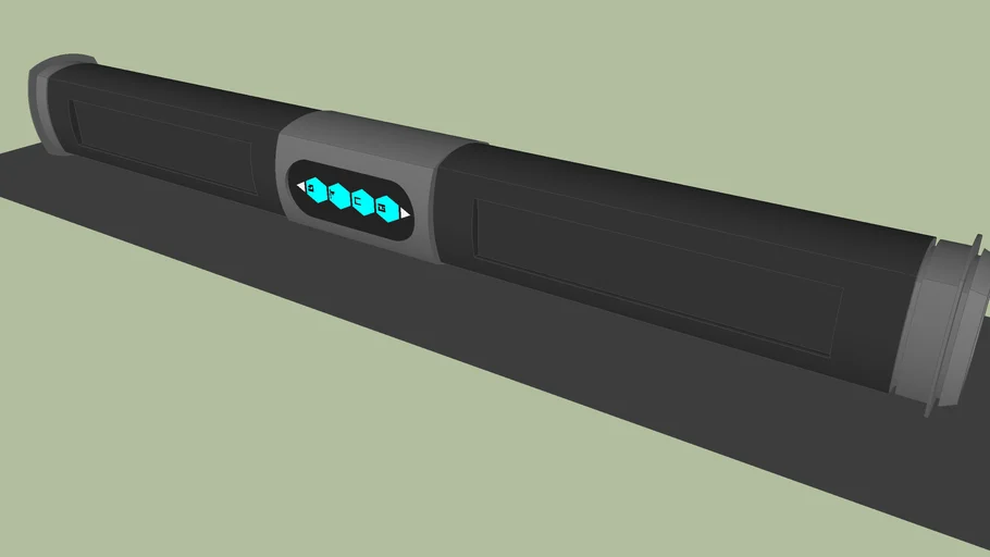 Tron Cycle Baton | 3D Warehouse