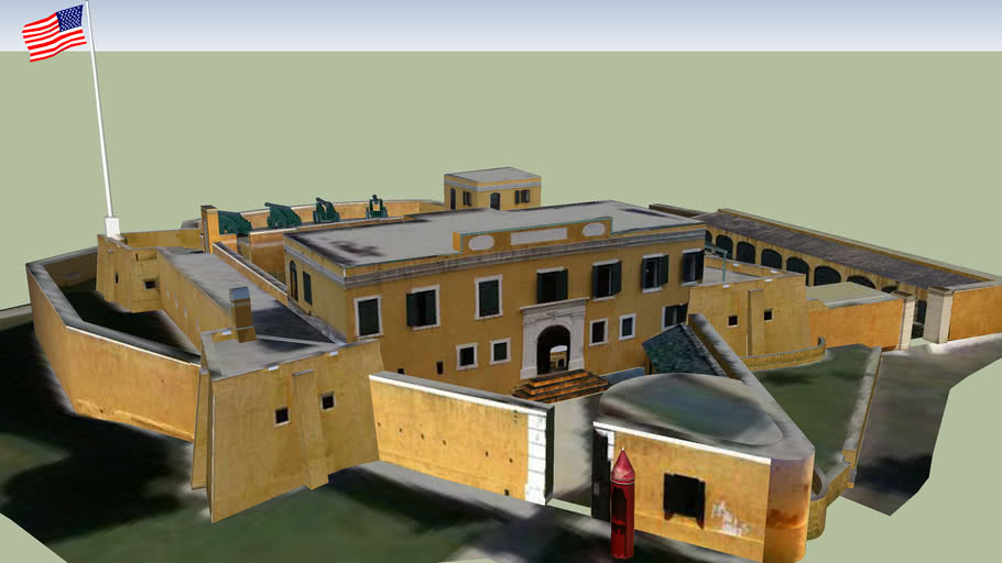 Fort Christiansvaern - Christiansted, St. Croix, U.S. Virgin Islands ...