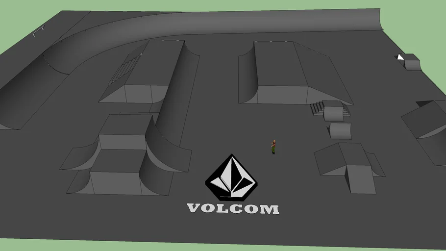 Skatepark Volcom | 3D Warehouse