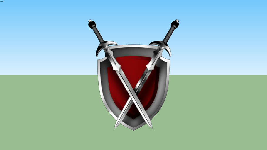 Swords & Shield | 3D Warehouse