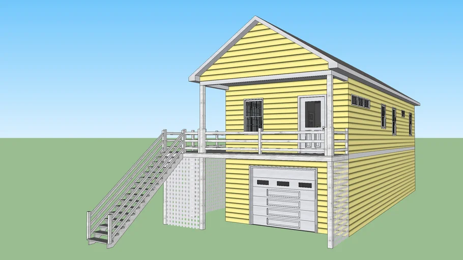 Beach Cottage | 3D Warehouse