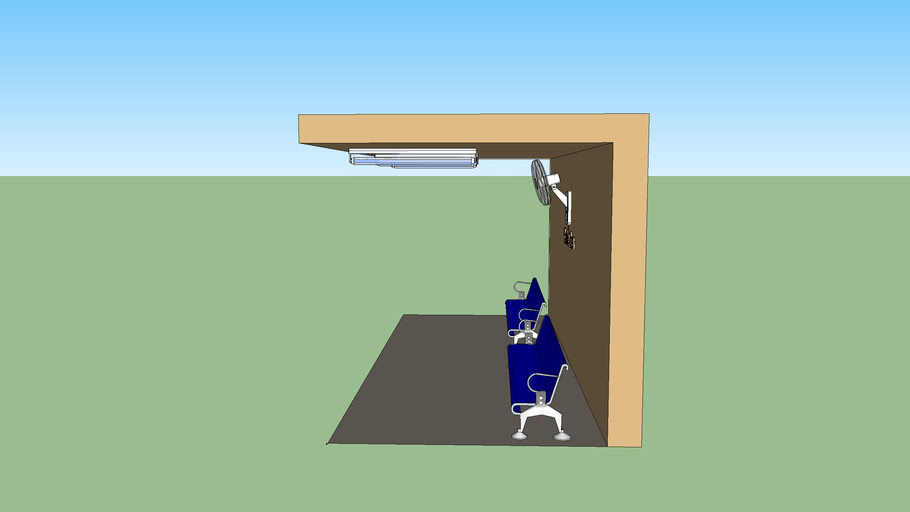 Sebuah Halte Bus | 3D Warehouse