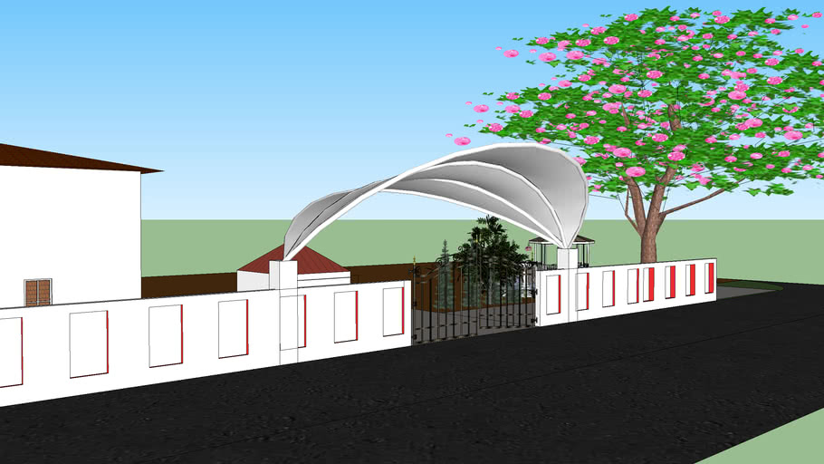 Entrance canopy | 3D Warehouse