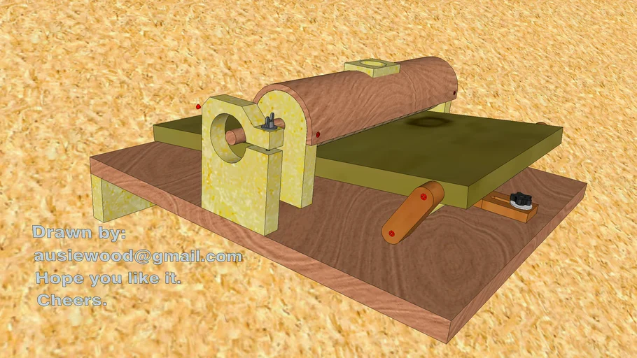 Bench Sander in Wood | 3D Warehouse