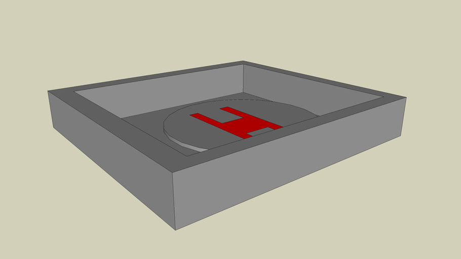 Giant Helicopter Pad | 3D Warehouse