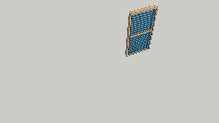 louver window 2 | 3D Warehouse
