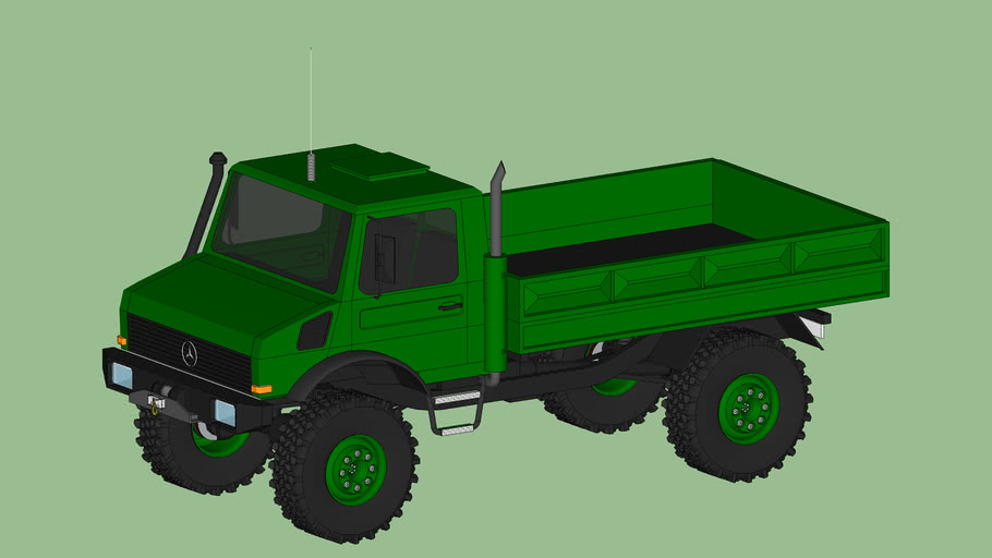 Mercedes Benz Unimog U435 - U1500 | 3D Warehouse