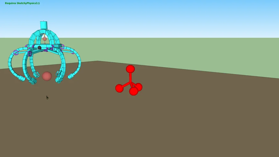 flying hand. | 3D Warehouse