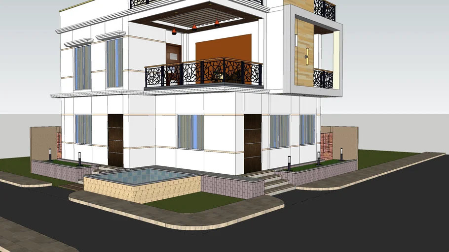Duplex House | 3D Warehouse