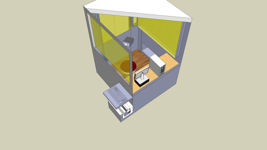 Computer control Room | 3D Warehouse