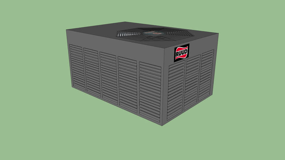 1997 Ruud 3-Ton Air Conditioner 10 seer | 3D Warehouse