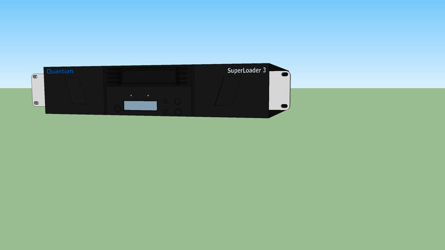 Quantum Superloader 3 L700 Tape Library | 3D Warehouse